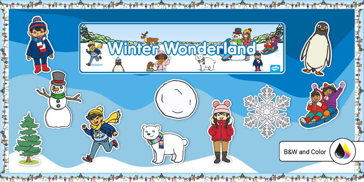 Winter Bulletin Board Ideas | Winter Wonderland | Twinkl
