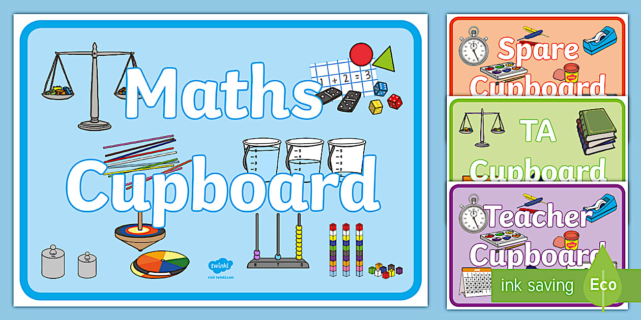 👉 Classroom Labels for Cupboards | Primary Resources