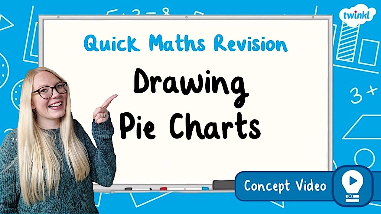 👉 Drawing Pie Charts | KS2 Maths Concept Video - Twinkl