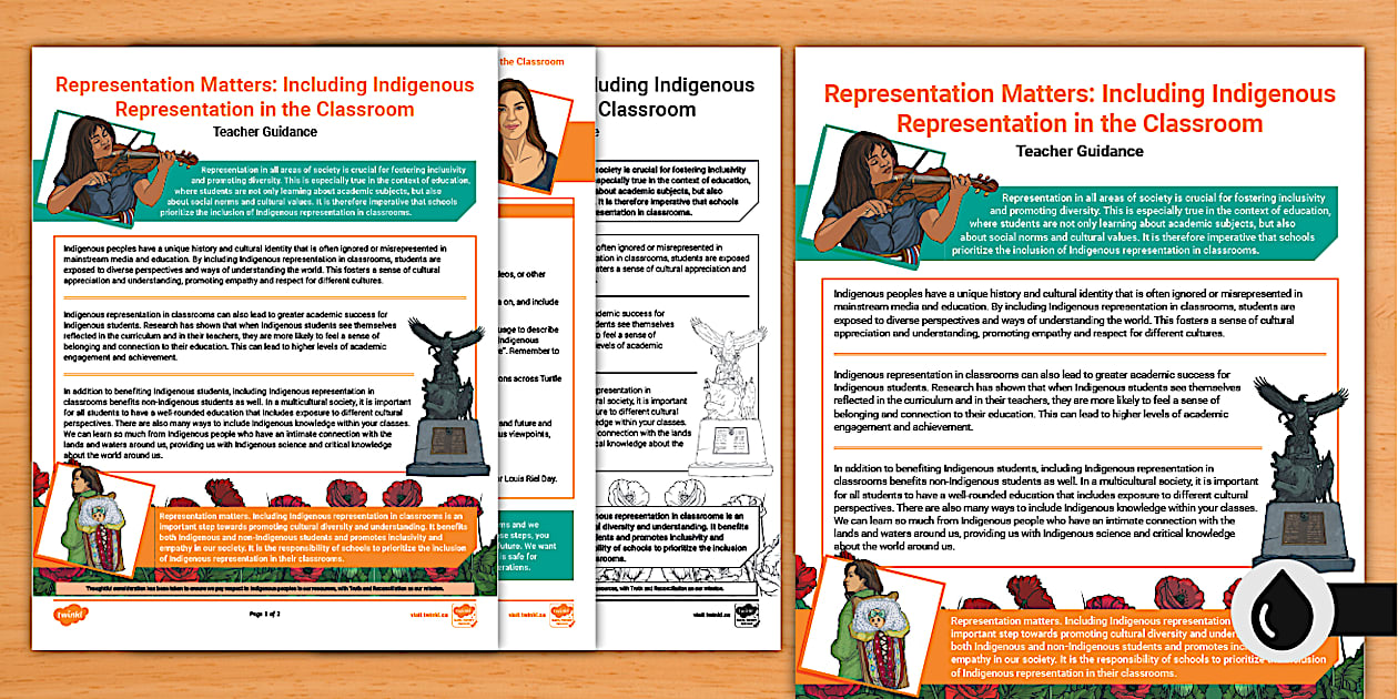 FREE! - Representation Matters: Including Indigenous Representation