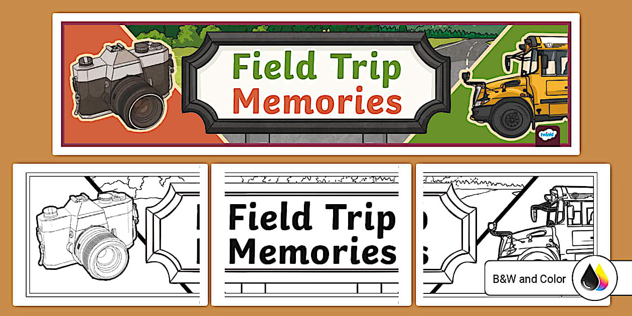 Field Trip Memories Banner (teacher made) - Twinkl