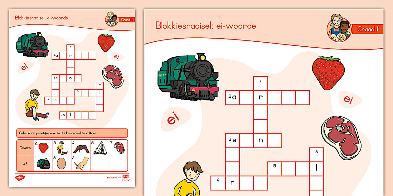 Graad 1 Klanke Blokkiesraaisel ei (teacher made) - Twinkl