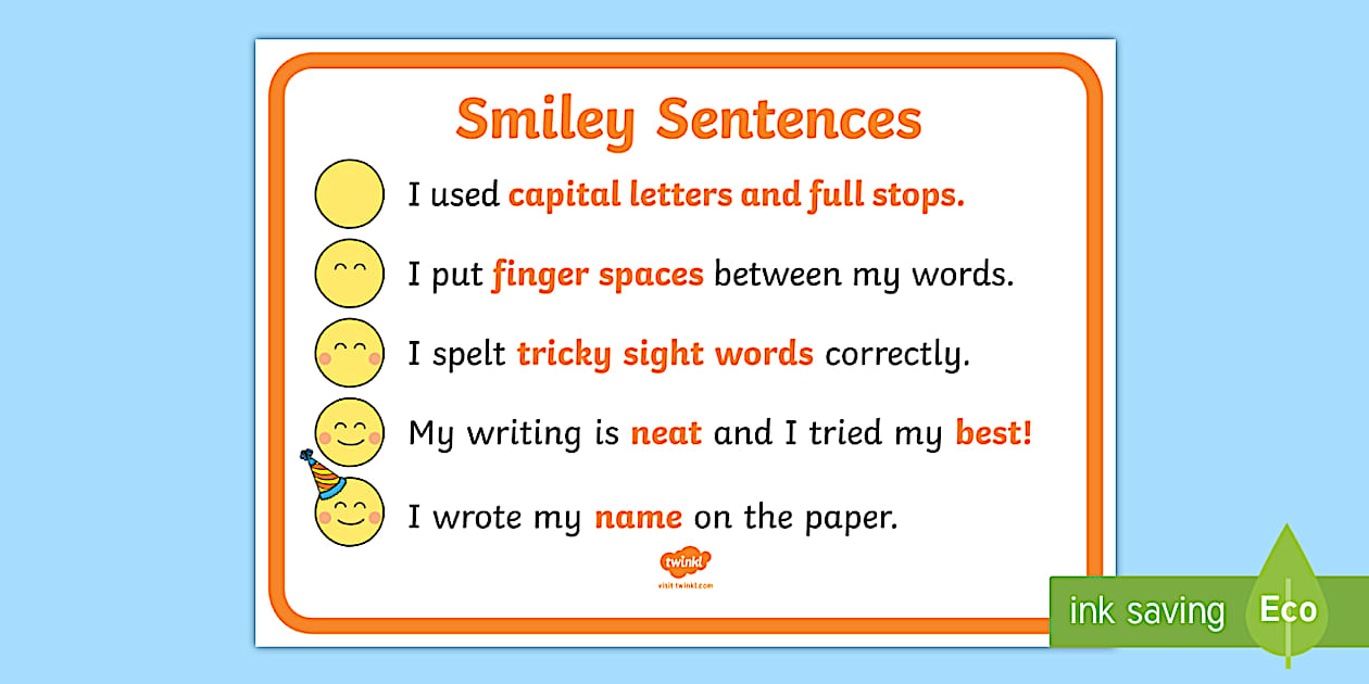 Editable Great Sentences Display Poster (teacher made)