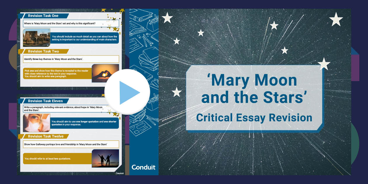 'Mary Moon and the Stars' Revision PowerPoint (teacher made)