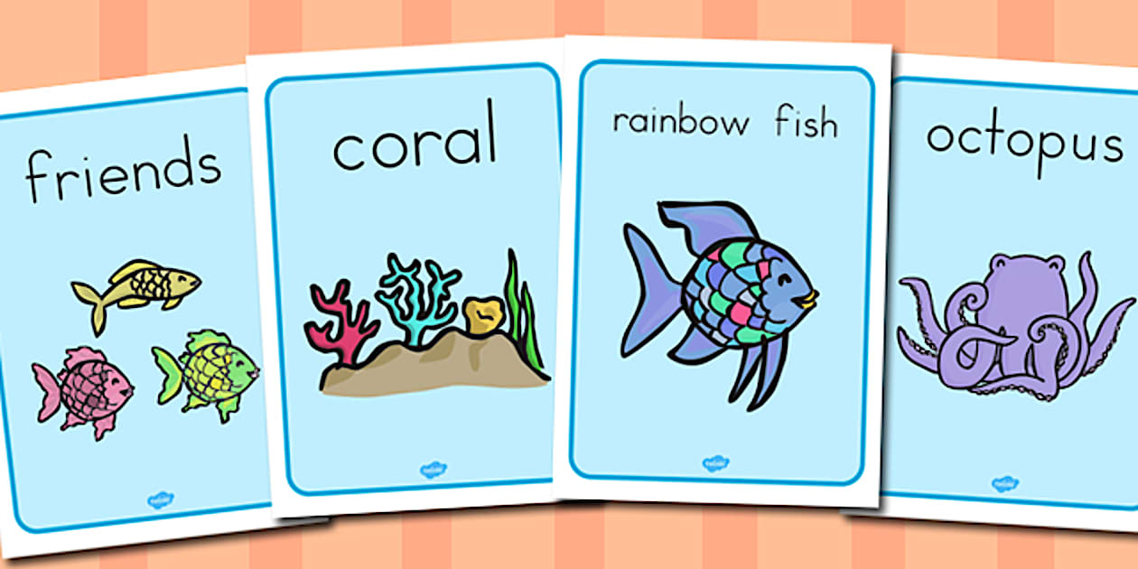 Display Posters to Support Teaching on The Rainbow Fish