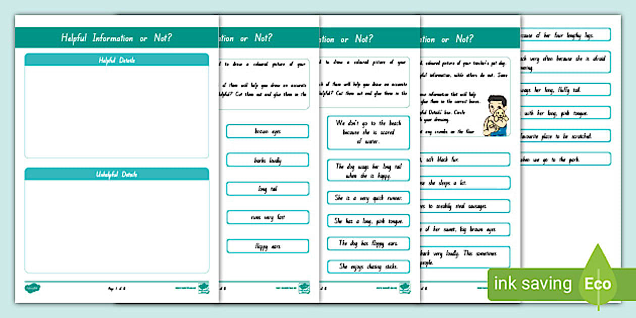 Computational Thinking Abstraction Identifying Important Details