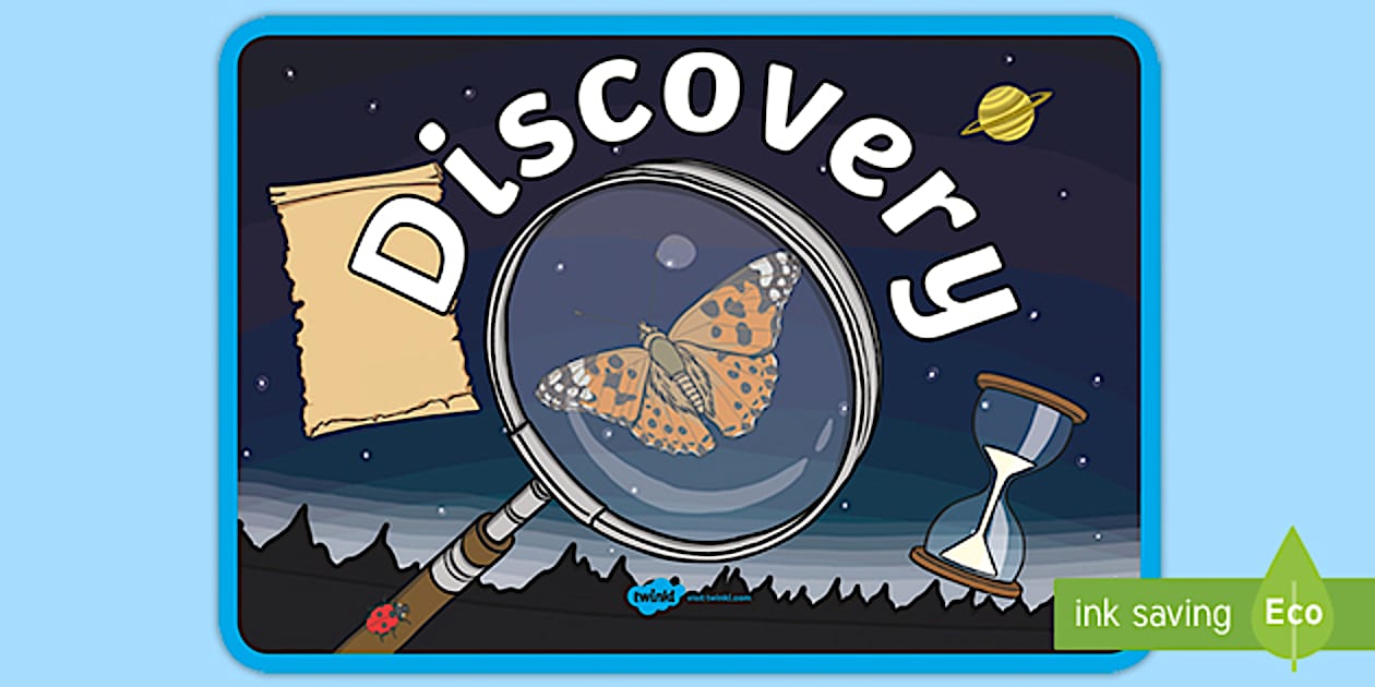 👉 Discovery Area Sign (teacher made) - Twinkl