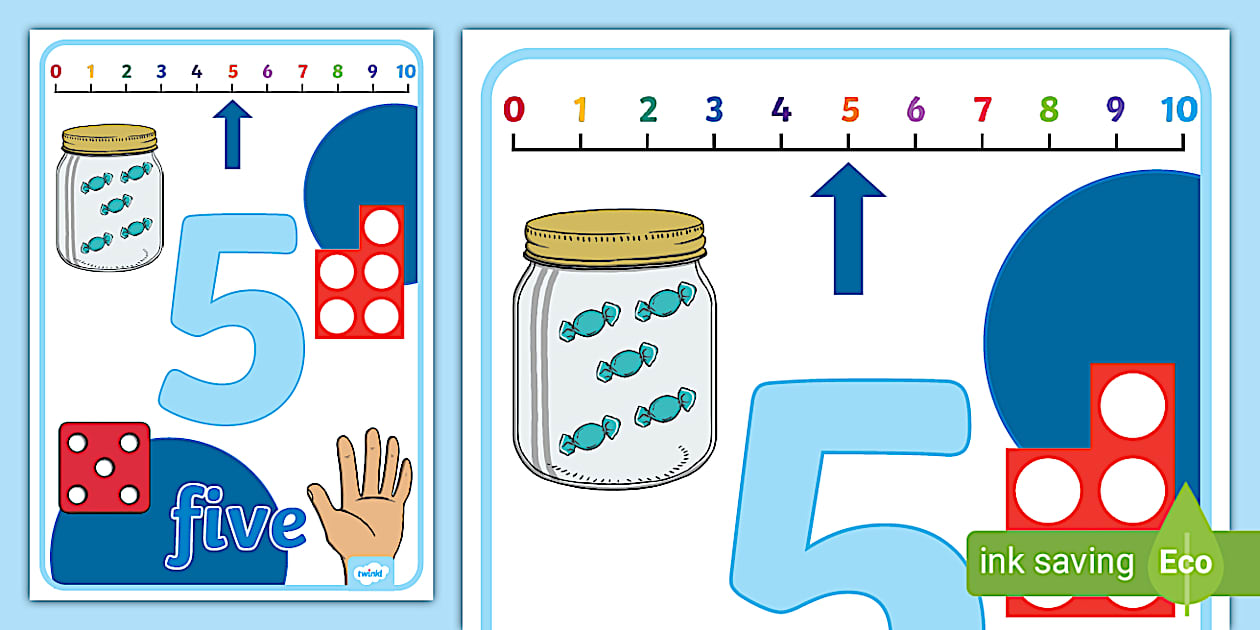 👉 All About the Number 5 Display Poster | Twinkl - Twinkl