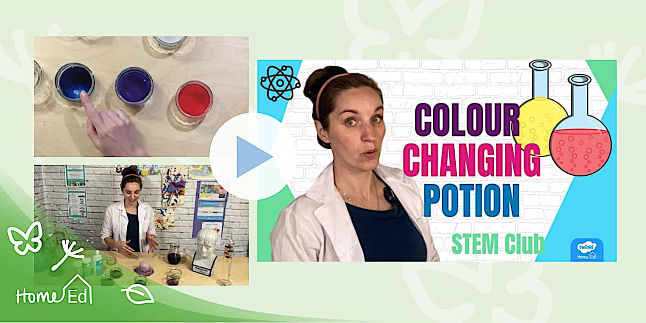 Colour Changing Potion (teacher made) - Twinkl