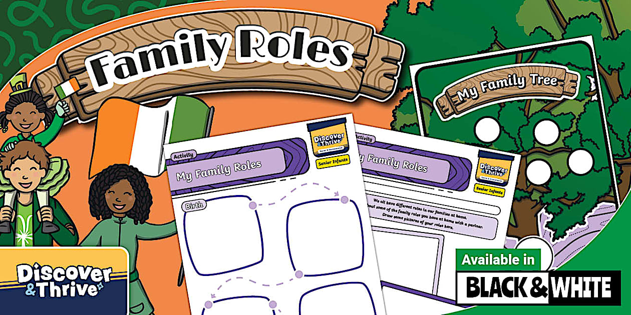 SEE (People, Place, Space) Family Roles Lesson Pack (Senior Infants)