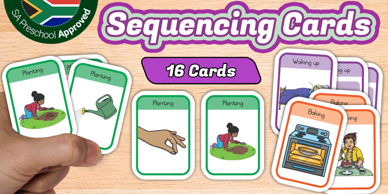 Preschool: Numeracy - Sequencing Cards