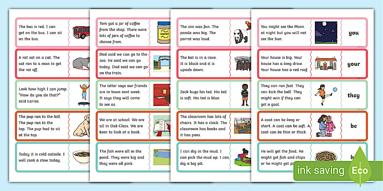 Spot the Year 1 Common Exception Word Activity Cards