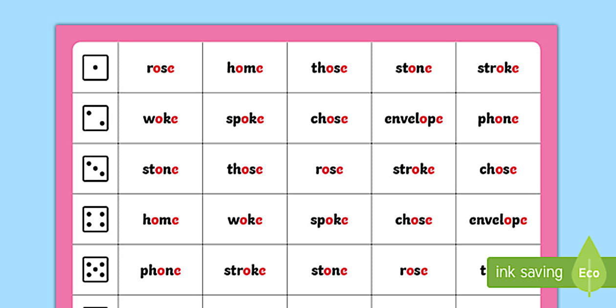 Black and White Phase 5 Roll and Read Mat o-e - Twinkl