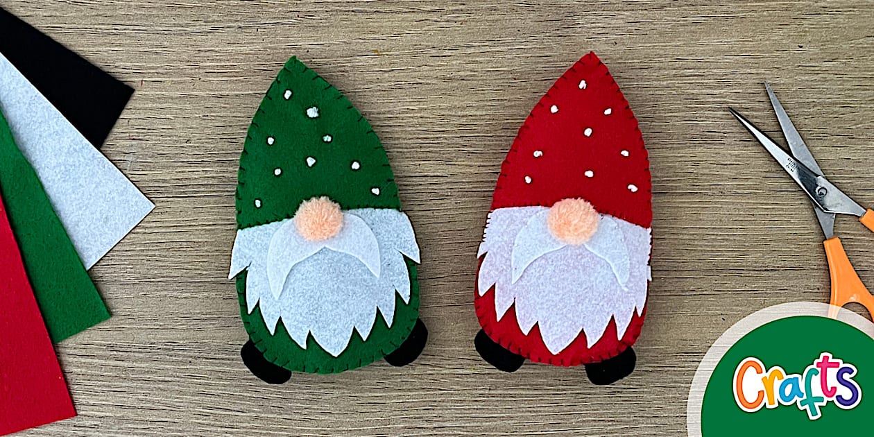 Gonk Felt Craft - Twinkl Crafts (teacher made) - Twinkl