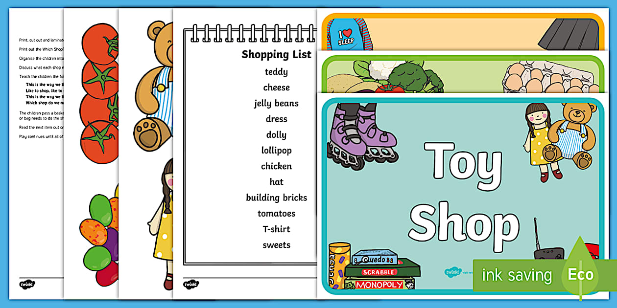 Which Shop Resource Pack (teacher made) - Twinkl