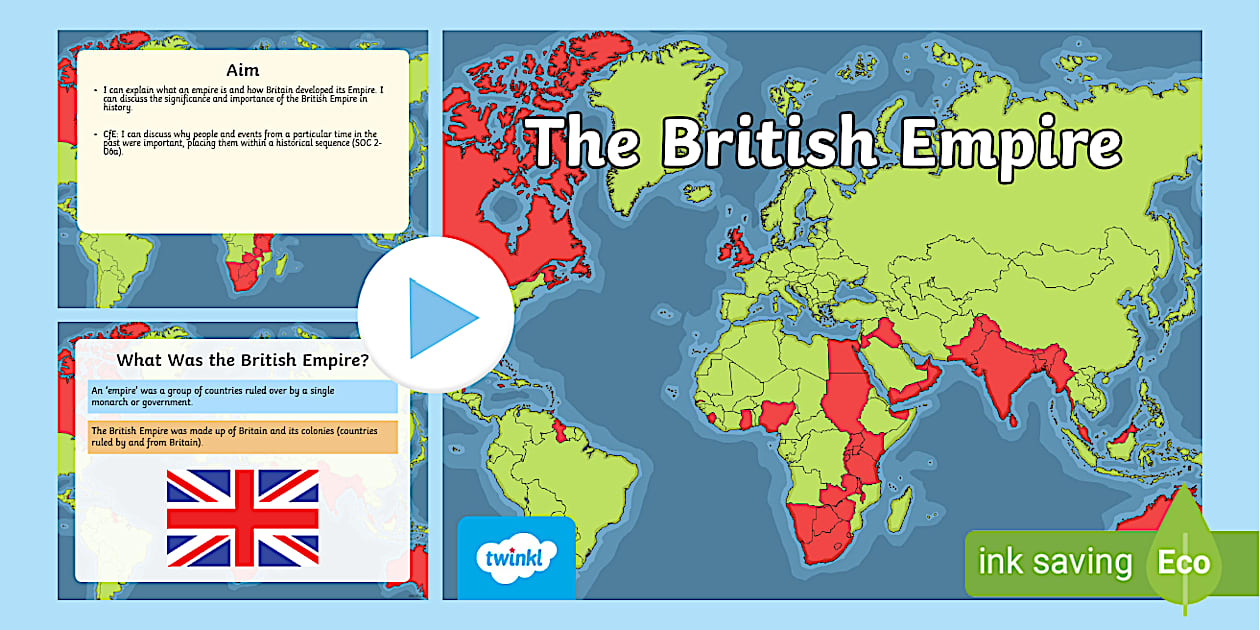 British Empire CfE Second Level PowerPoint - Twinkl