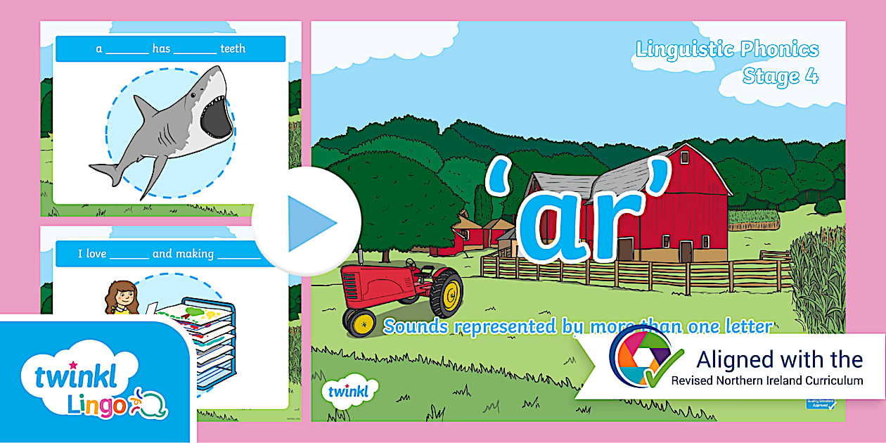 Linguistic Phonics Stage 4 'ar' PowerPoint (teacher made)