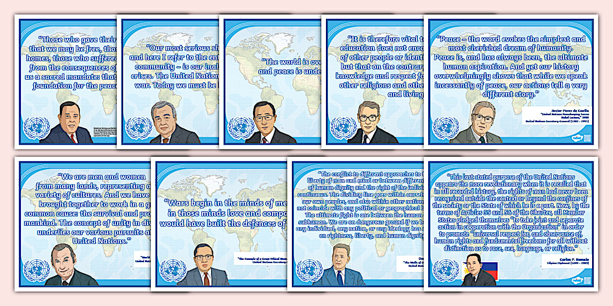 United Nations Day Quotes | Grade 6 | Twinkl