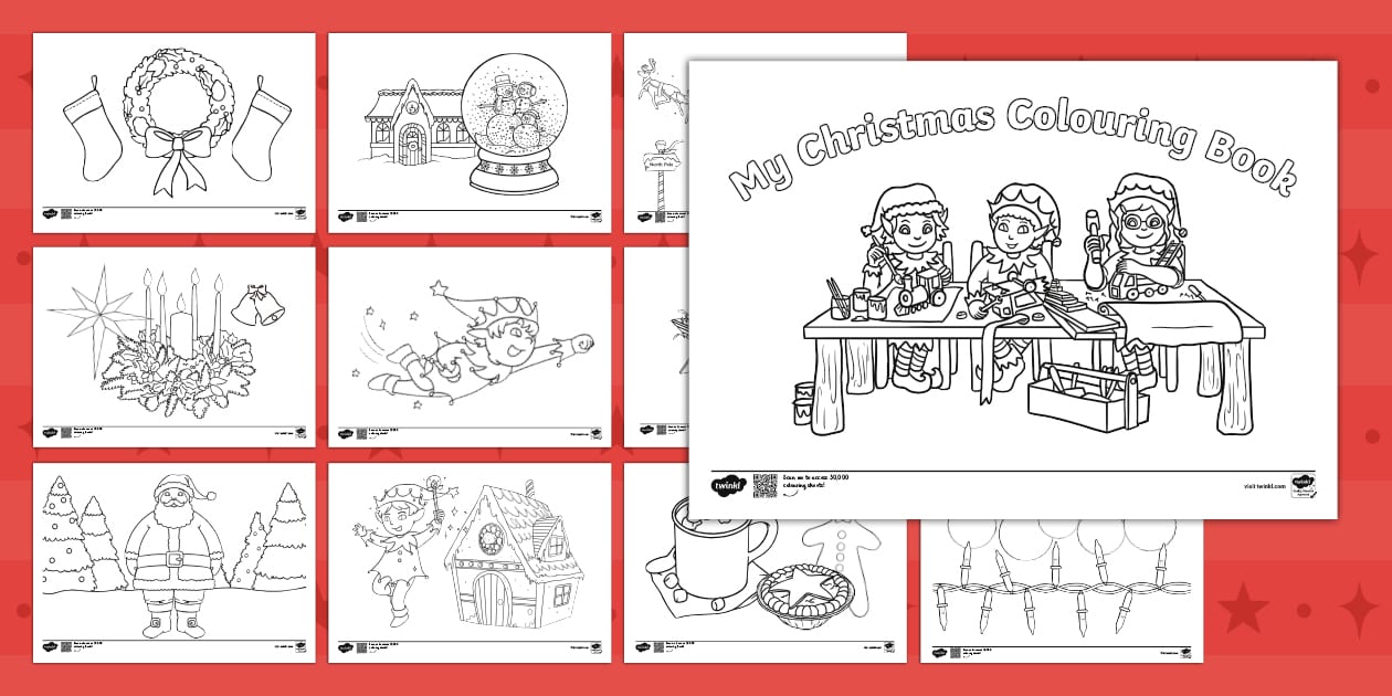 Christmas Colouring Booklet