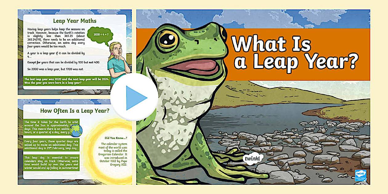 What Is a Leap Year? (teacher made) - Twinkl