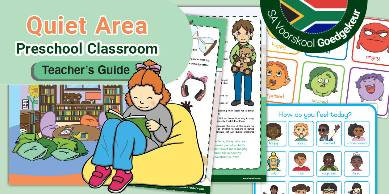 Quiet Area Preschool Classroom Teacher Guide