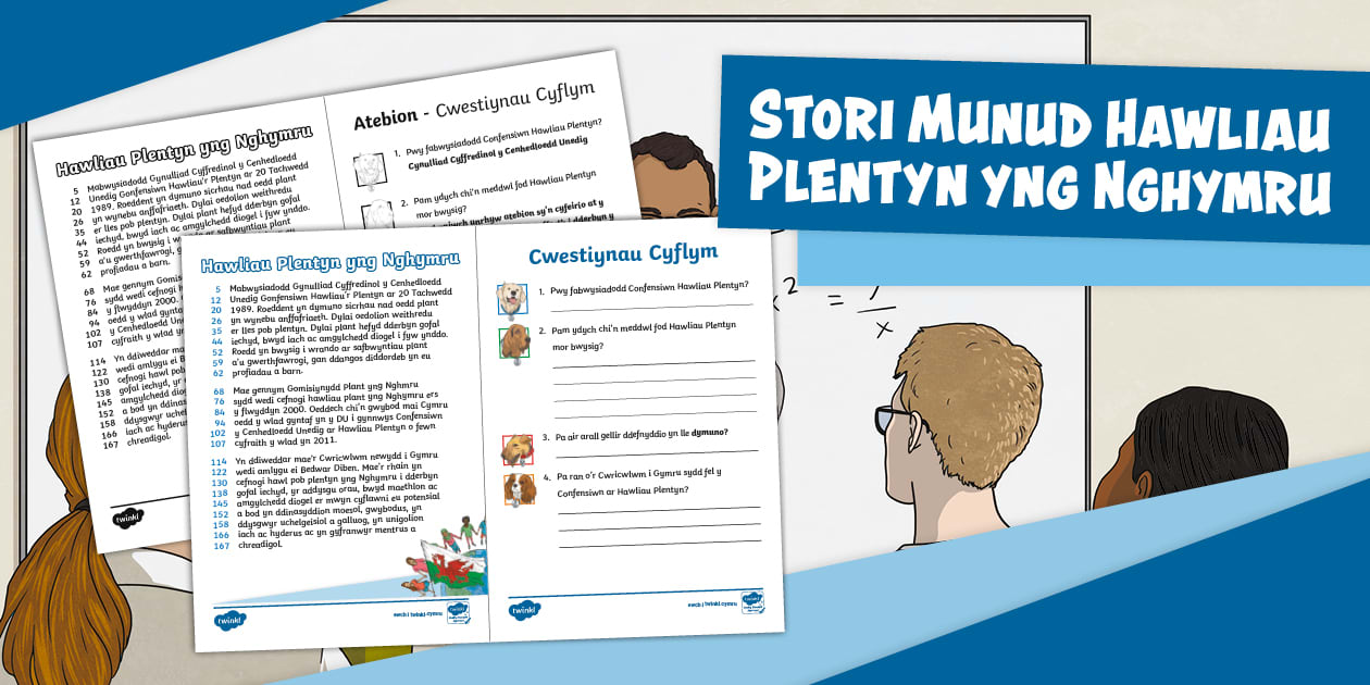 Stori Munud: Hawliau Plentyn yng Nghymru