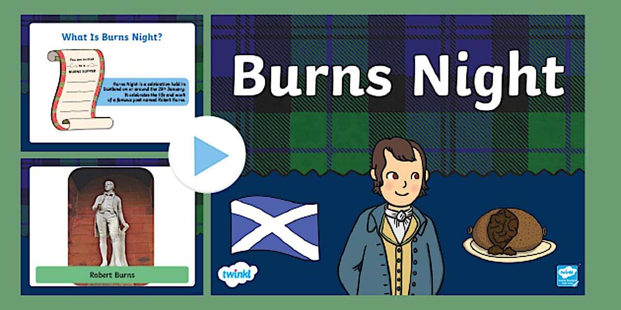 Burns Night Assembly PowerPoint (teacher made) - Twinkl