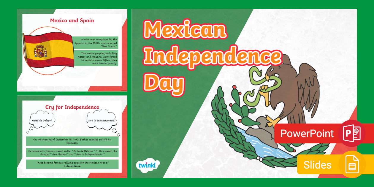 Mexican Independence Day PowerPoint & Google Slides