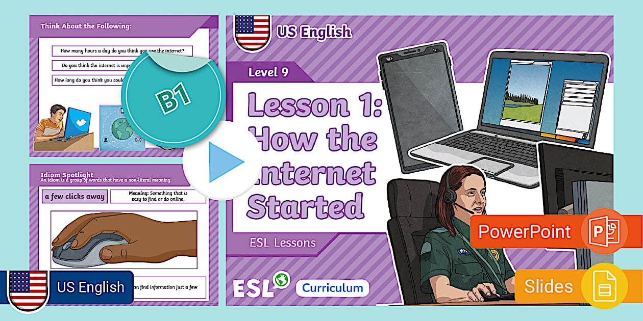 ESL Curriculum (US-English Version) Level 9 Lesson 1