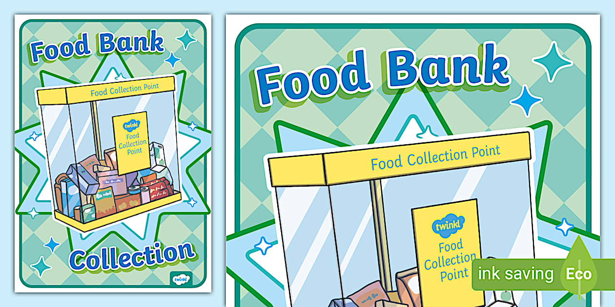Food Bank Collection Display Poster (teacher made) - Twinkl