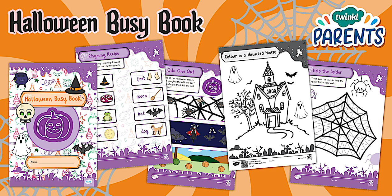 A Halloween Activity Book For Kids That Won't Break The Bank
