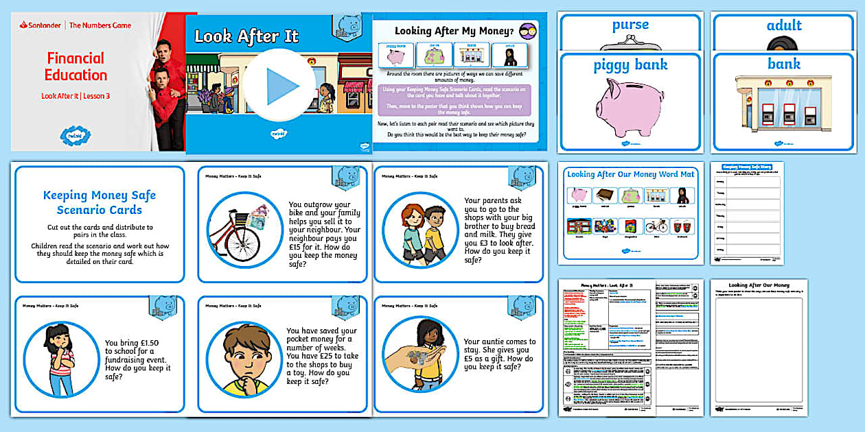 CfW Financial Education Lesson 3: Look After It Lesson Pack – Ages 5-7