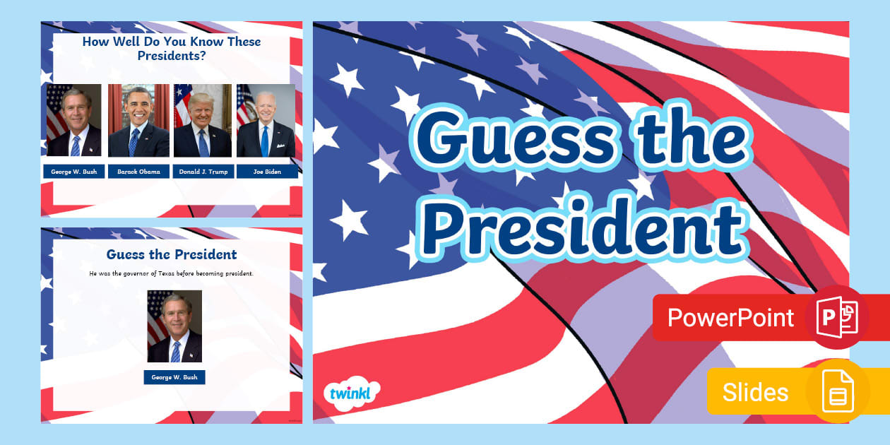 Guess the President Quiz | Social Studies | Twinkl USA
