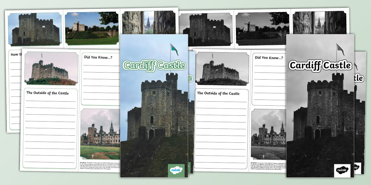 Cardiff Castle Information Leaflet Template (Teacher-Made)