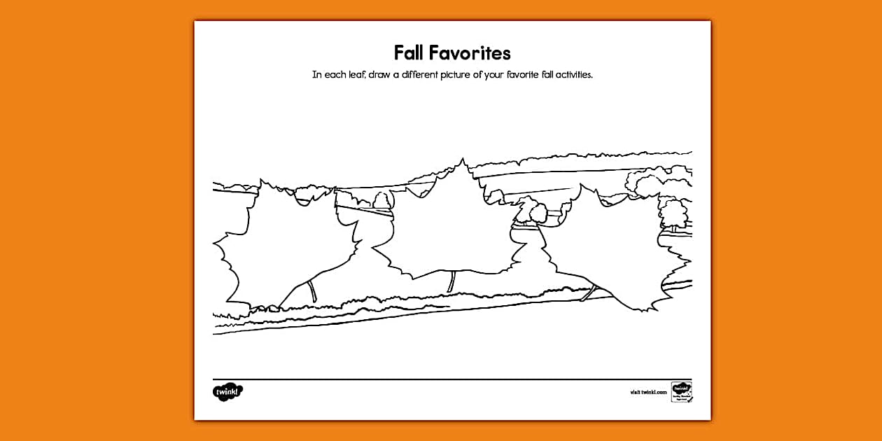 Fun Activities in Fall | Resource | Twinkl USA