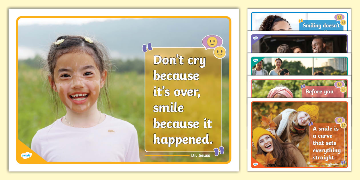 World Smile Day Inclusion Poster Set (teacher made) - Twinkl