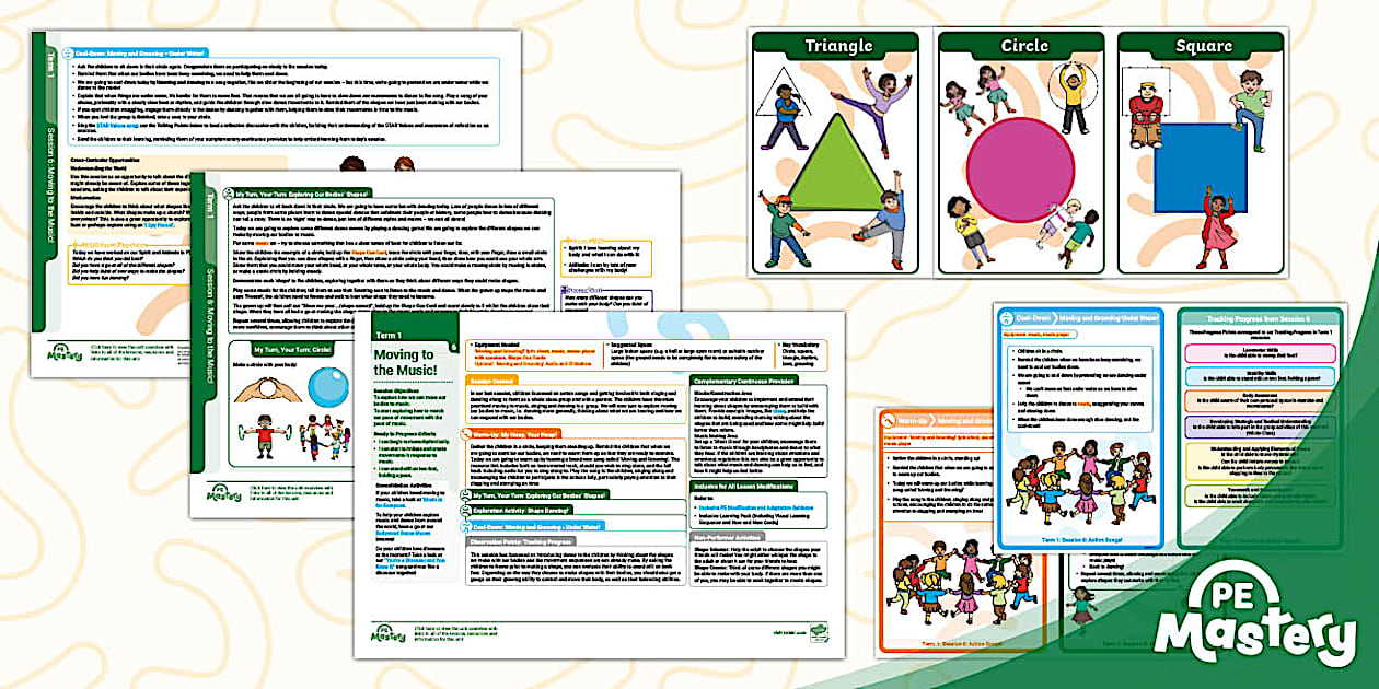 PE Mastery: Moving to Music! – Nursery Session for Dance