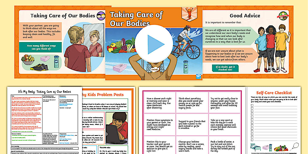 PSHE: UKS2 It's My Body - Lesson Pack 3