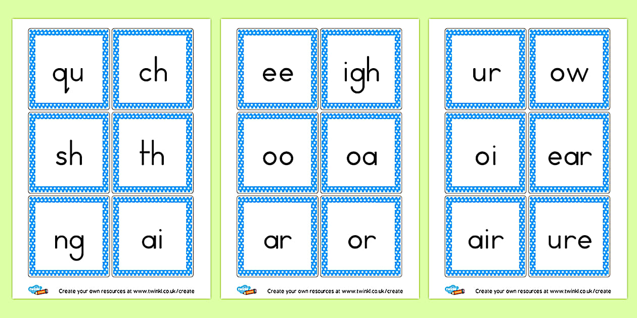 Phase 3 Sounds (teacher made) - Twinkl