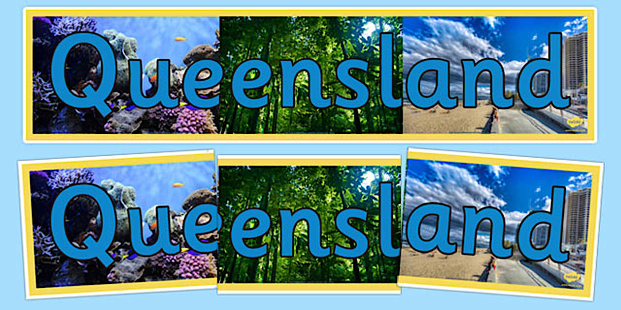 Queensland Display Banner (Teacher-Made) - Twinkl