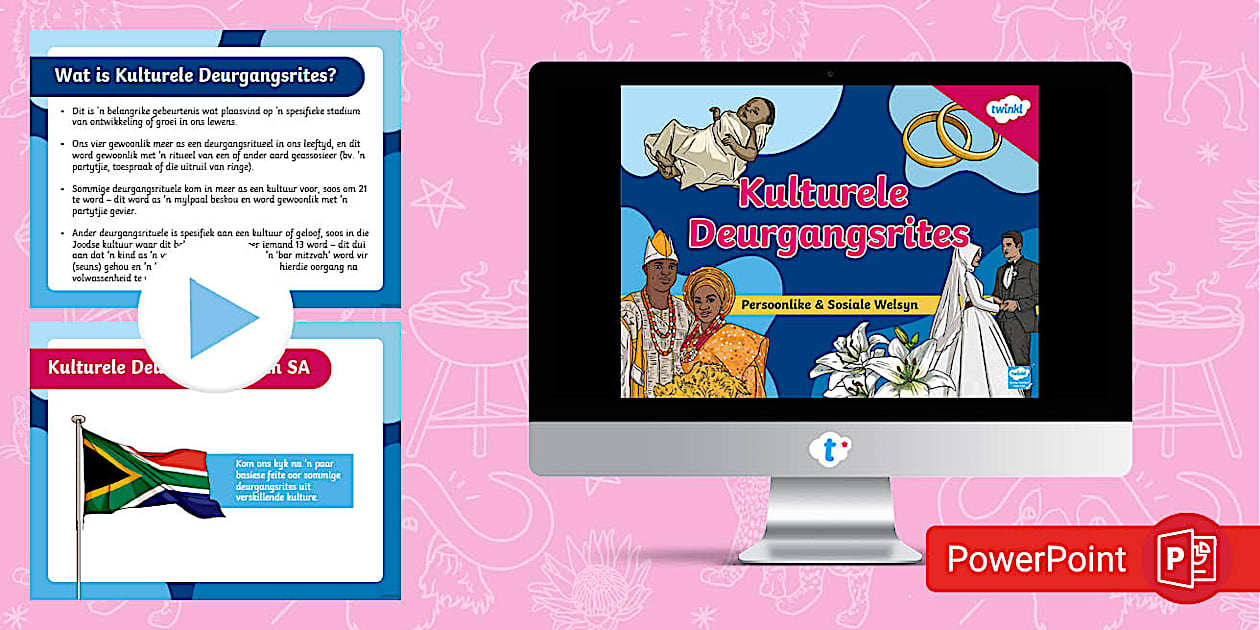 Kulturele Deurgangsrites PowerPoint Graad 6 (teacher made)