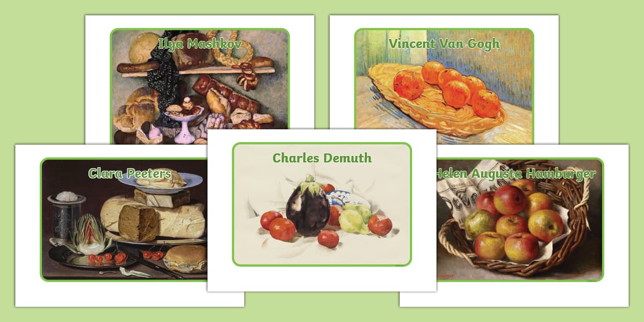 Colourful Food Artists Display Photo Pack | Twinkl | EYFS