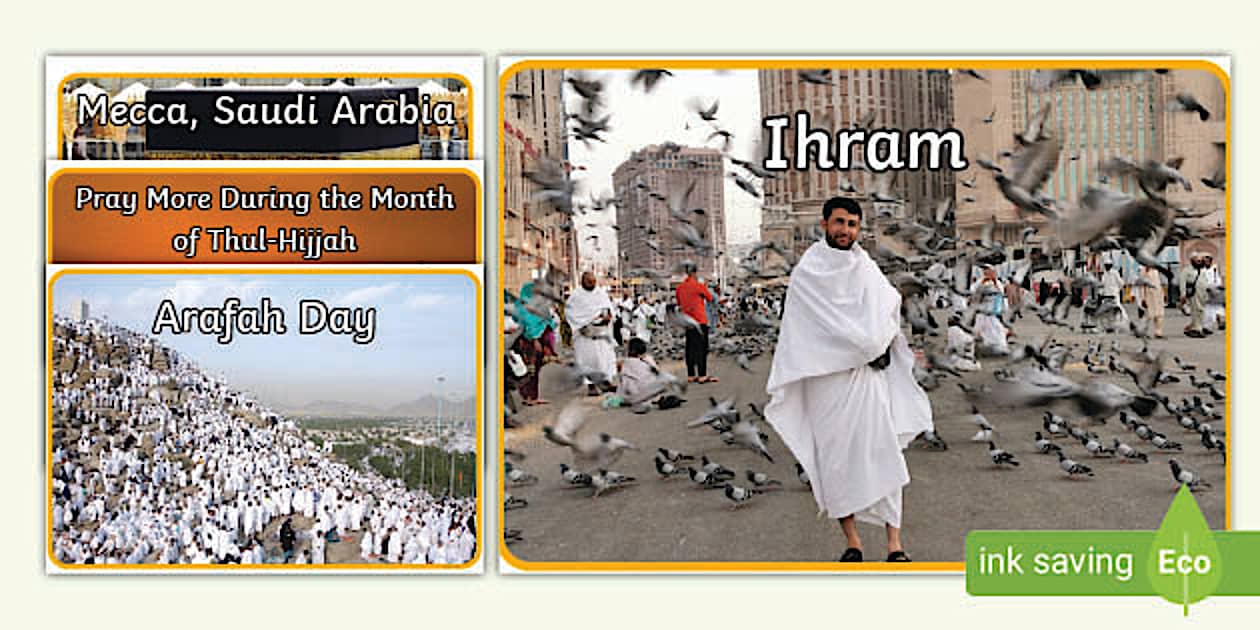 KS1 Muslim Hajj Display Photos (teacher made) - Twinkl