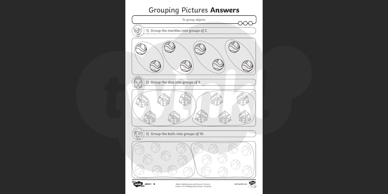 grouping ks1