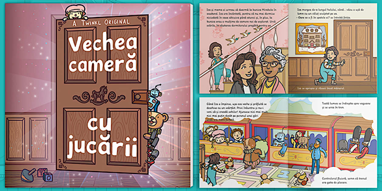 Vechea cameră cu jucării – eBook (l'enseignant a fait)