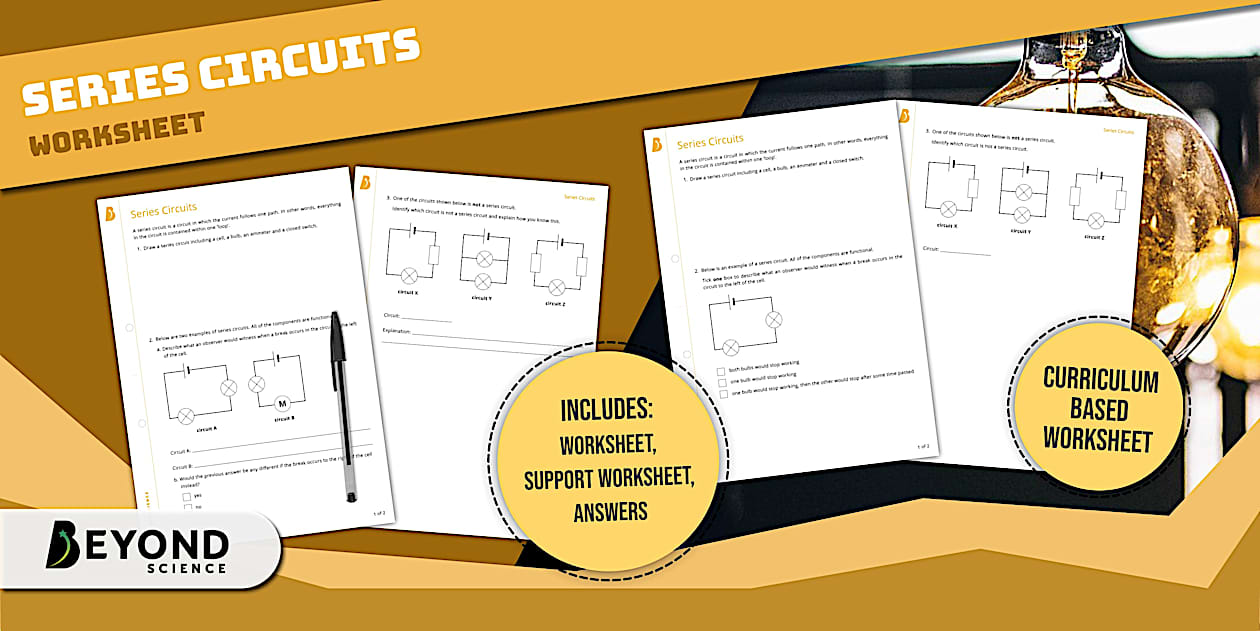 Series Circuits Worksheet