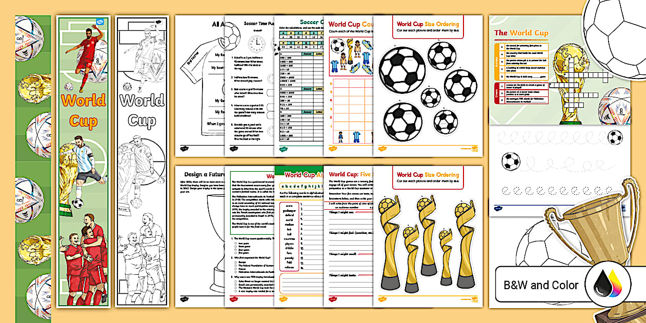 Men's World Cup Activity Pack (teacher made) - Twinkl