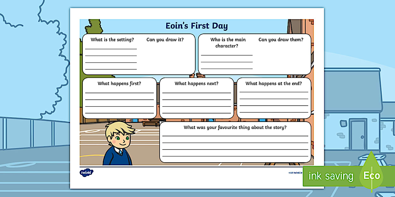 Exploring My World Aistear - Eoin's First Day Book Review