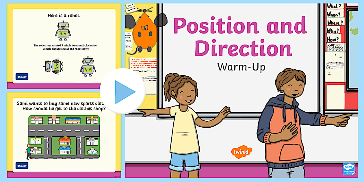 Clockwise and Anticlockwise PowerPoint - Geometry | Twinkl