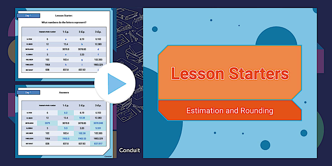 Estimation And Rounding Lesson Starter | Twinkl Resources